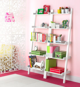 Decorating with Leaning + Ladder Shelves – Jenna Burger Design ...